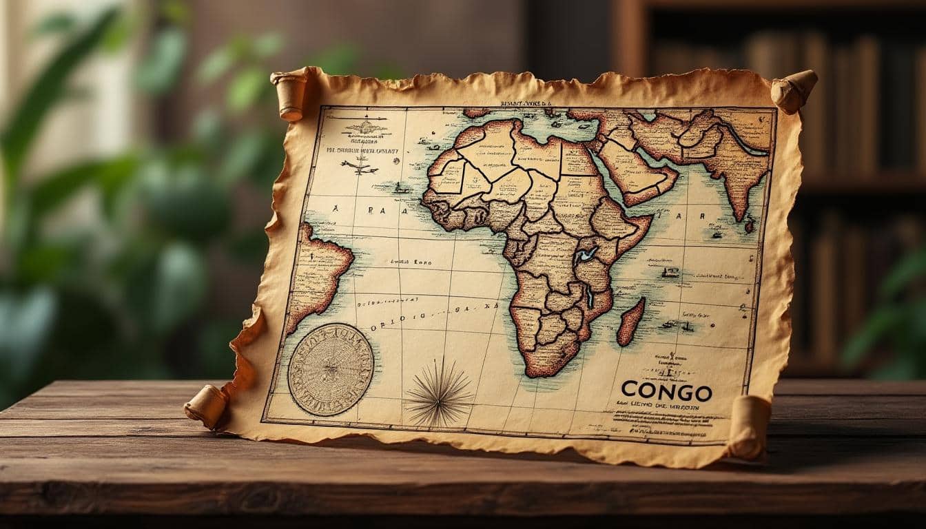 Carte du Congo belge : un voyage à travers l’histoire et ses ...
